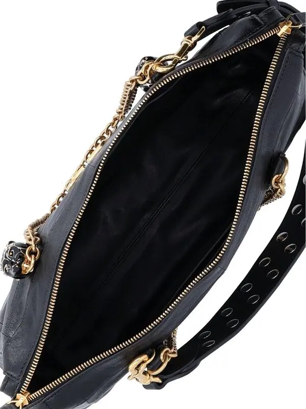 Valentino Garavani Panthea Bag In Chevron-patterned Nappa Leather