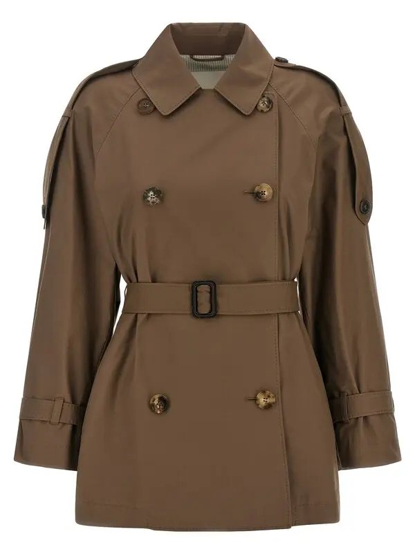 Max Mara Caroline' Trench Coat - Brown