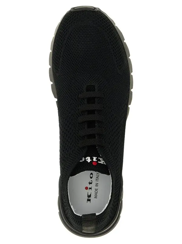 Kiton Fits' Sneakers - Black