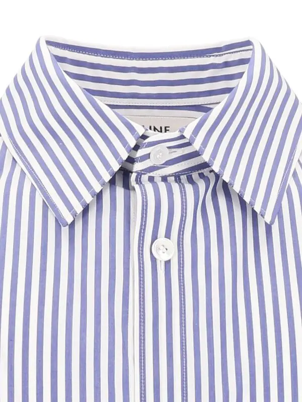 Celine Striped Cotton Shirt