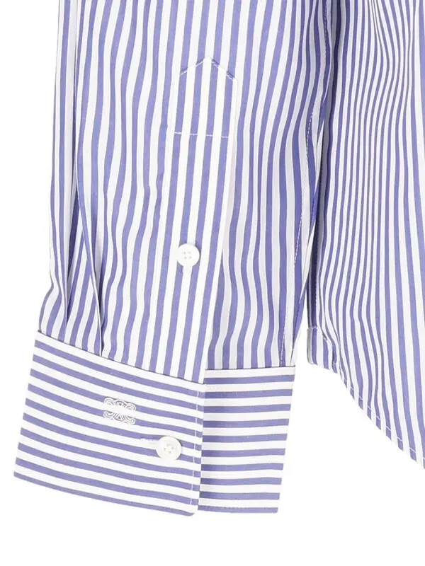 Celine Striped Cotton Shirt