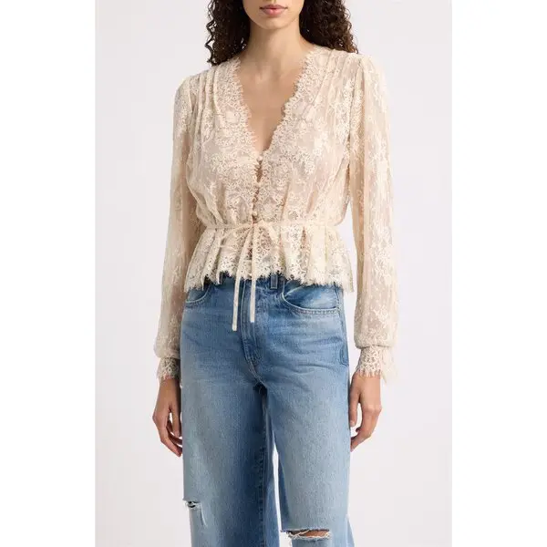 DÔEN Amaline Lace Top