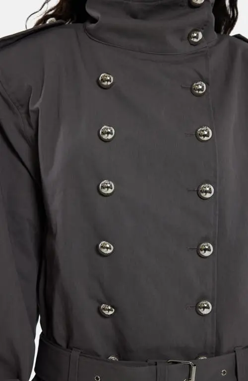 JADED LONDON Oversized Short Trench Coat