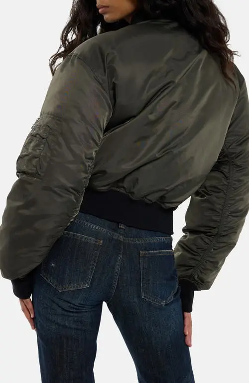 JADED LONDON Military Detail Bomber Jacket