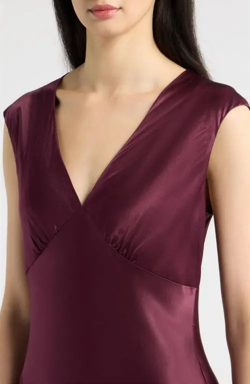 Rails Eleni V-neck Asymmetrical Midi Dress
