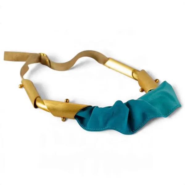 SVETLANA VUKOV Turquoise Pulse Necklace
