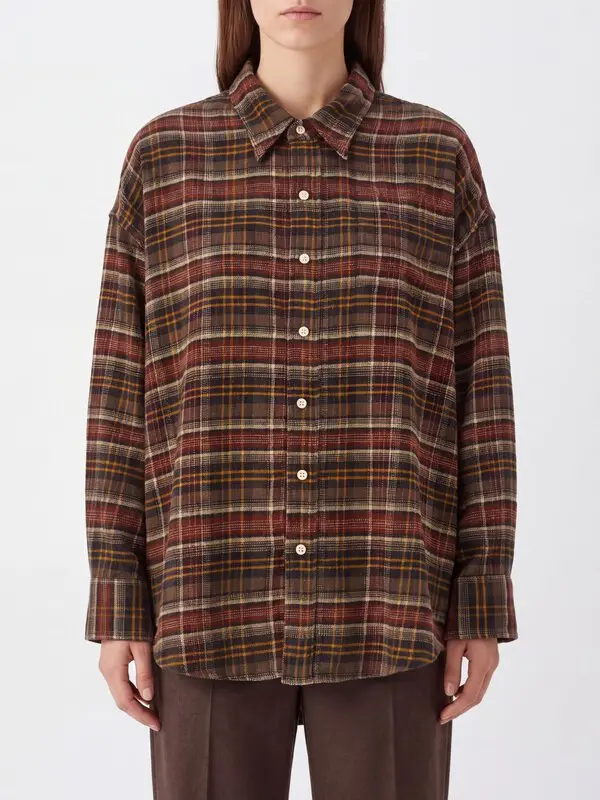R13 Shirt - Brown