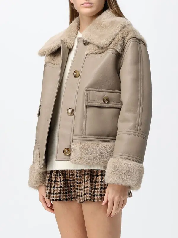TWINSET Fur Coat