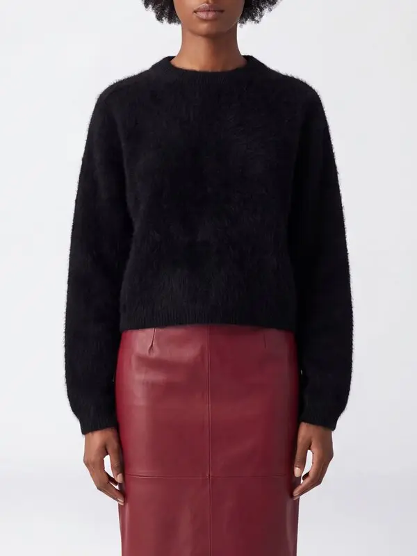 Soft Goat Sweater - Black