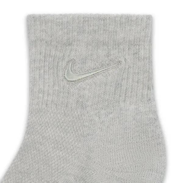 Nike Everyday Elevated Ankle Socks 'grey Mixed