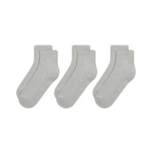 Nike Everyday Elevated Ankle Socks 'grey Mixed