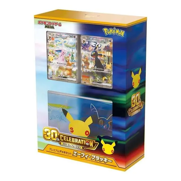 POKEMON Card Jp Mega Constructed Deck 30th Celebration 'premium Deck Set Espeon Umbreon
