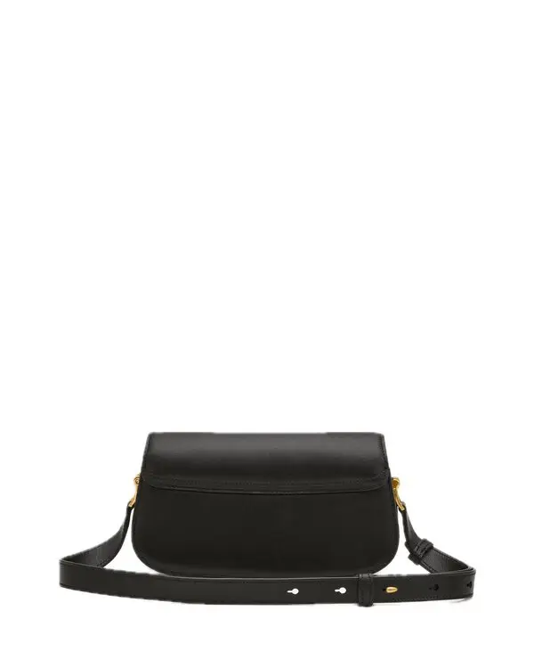 AMI Paris Cowhide Leather Paris Shoulder Bag