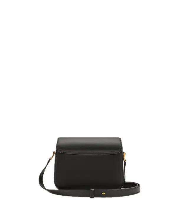 AMI Paris Cowhide Leather Paris Bag