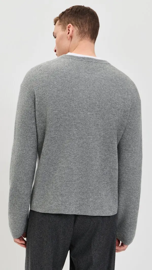 FRAME Cmere Blend Waffle Sweater