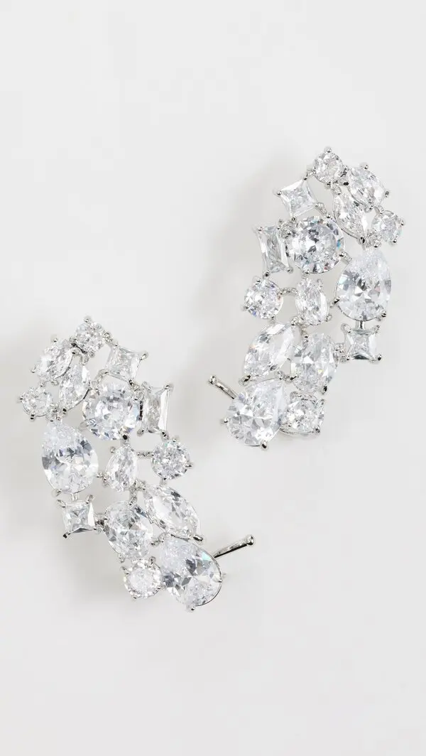 Baublebar Jazz Crystal Crawler Earrings