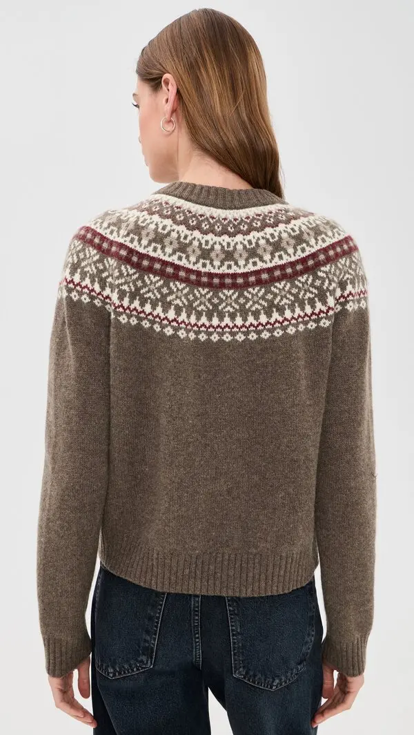 MAREA Louise Fair Isle Cardigan
