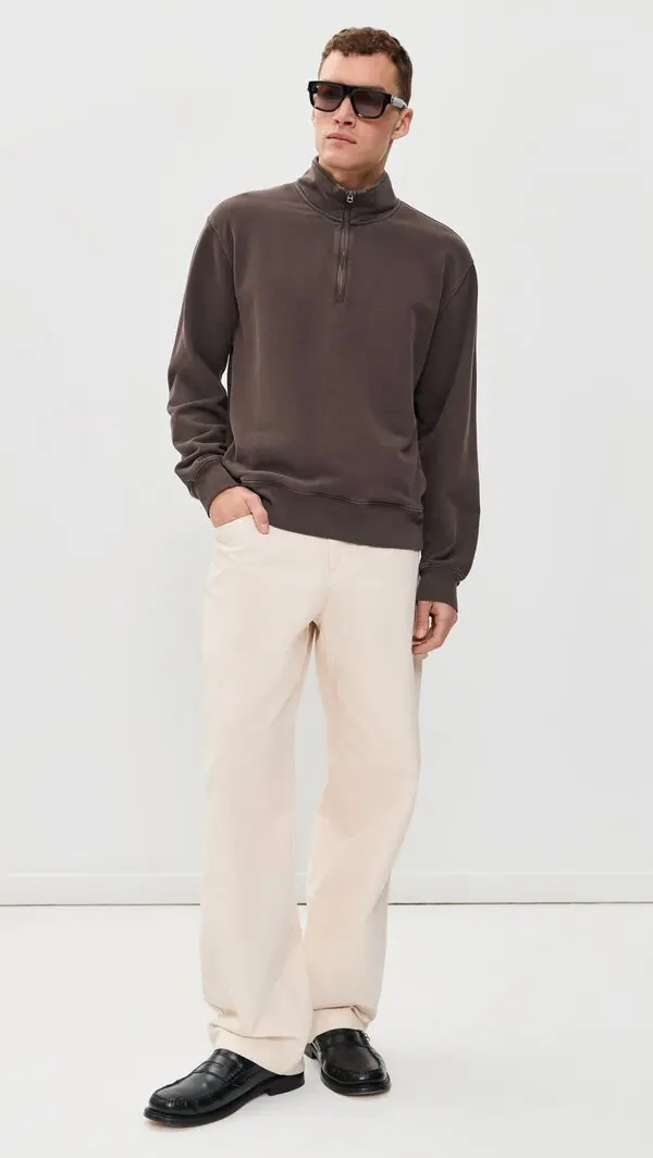 Madewell New Mccarren Funnel Zip Sweatshirt
