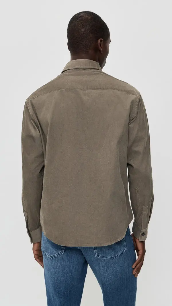 FRAME Micro Corduroy Shacket