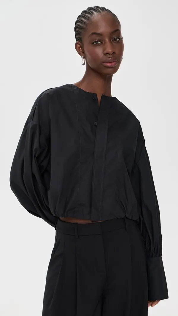 THE LATEST Diana Popeline Blouse