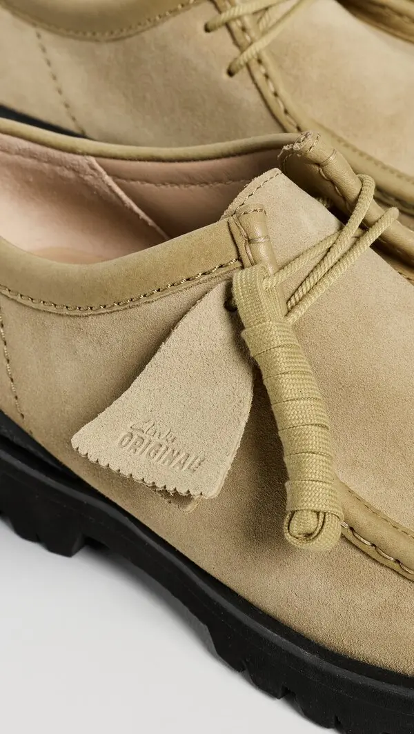 Clarks Walla Yukoner Suede Lace Up Shoes