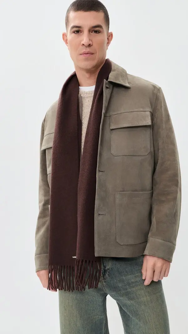 BOSS Pyetro Cashmere Scarf