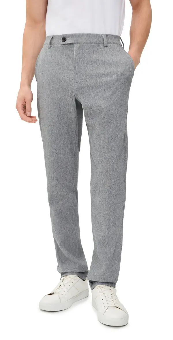 REDVANLY Desmond Pull On Trousers - Shadow