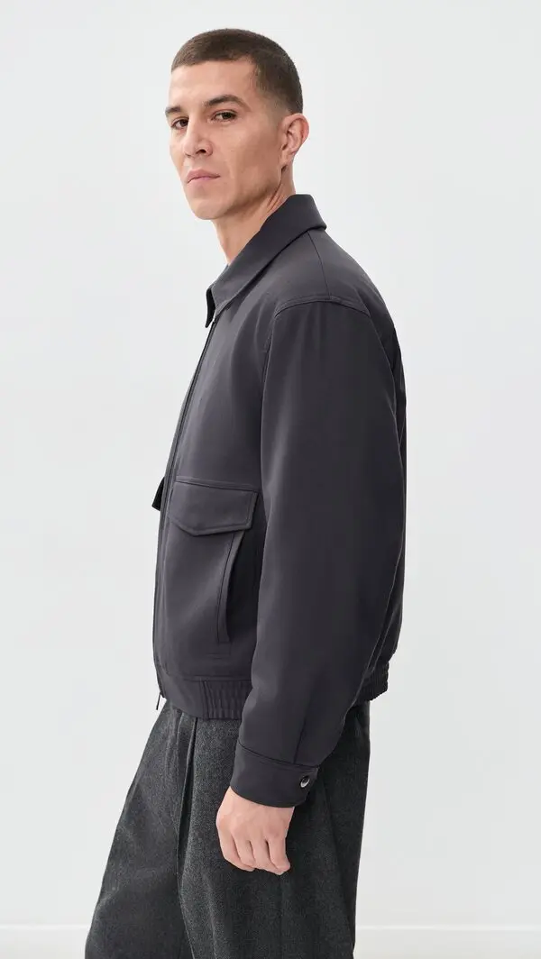 Theory Zip Aviator Jacket