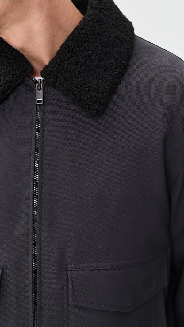 Theory Zip Aviator Jacket