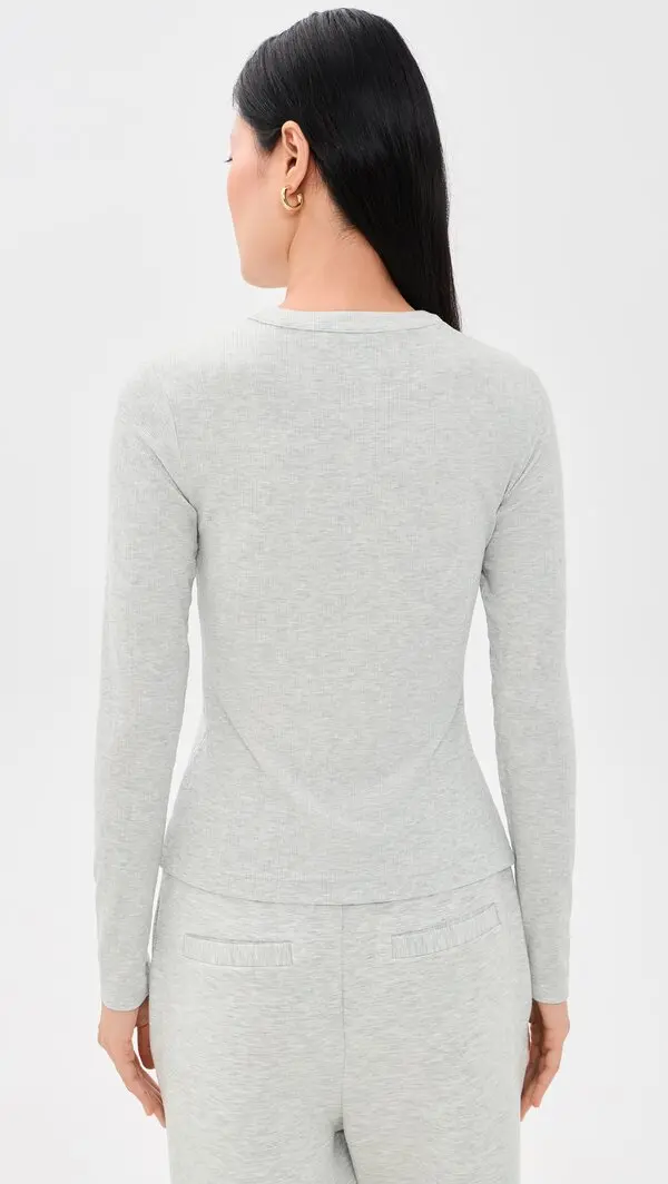 Varley Kesia Long Sleeve Henley Top