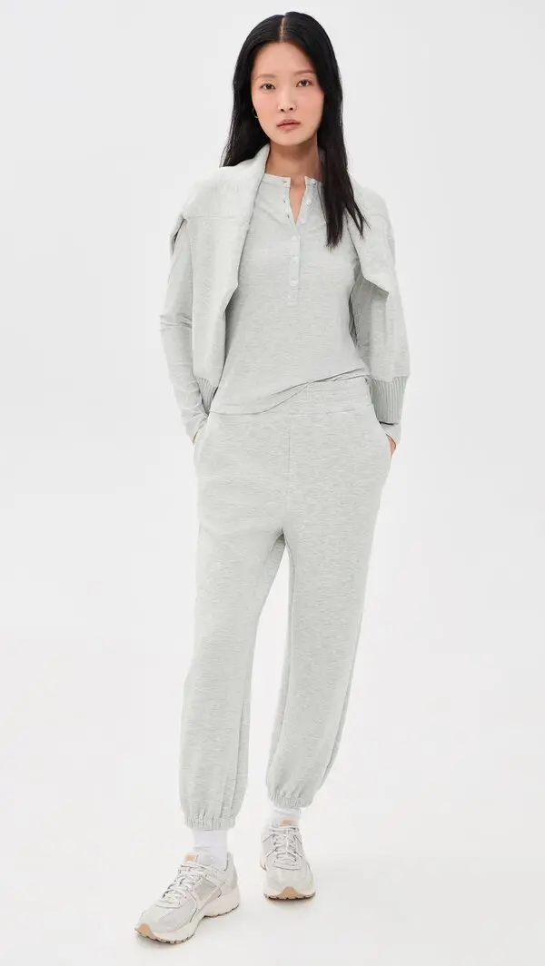 Varley Kesia Long Sleeve Henley Top