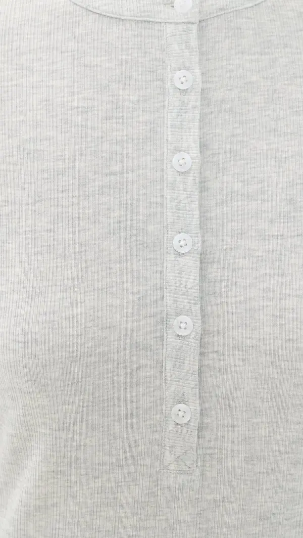 Varley Kesia Long Sleeve Henley Top