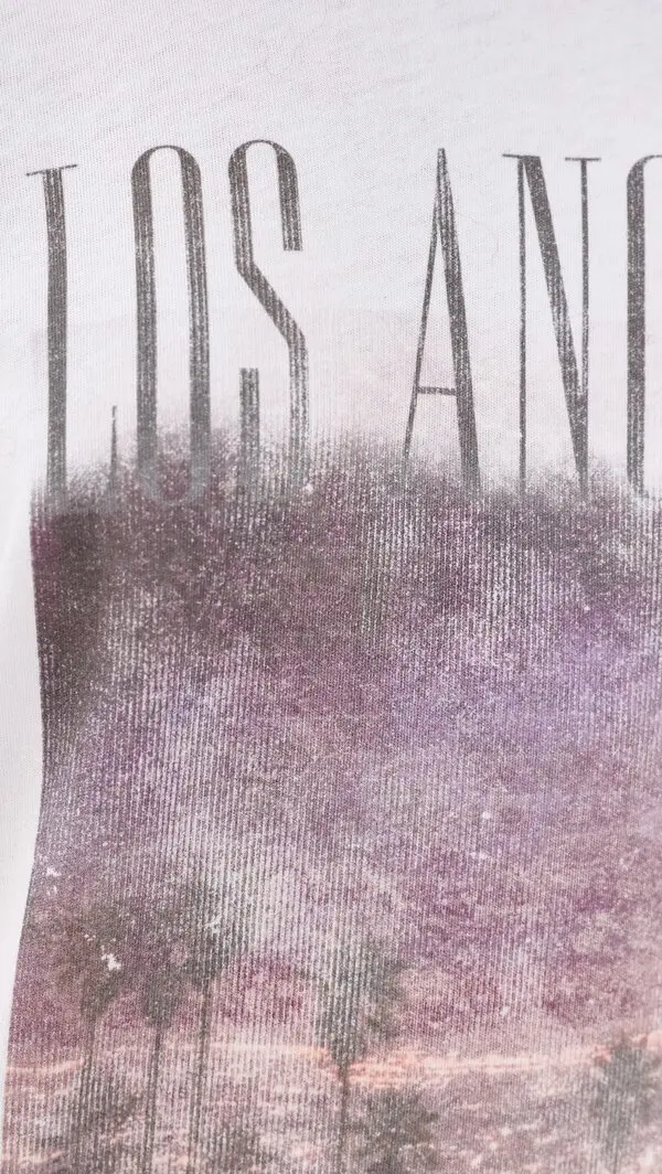 ANINE BING Cade Los Angeles Tee