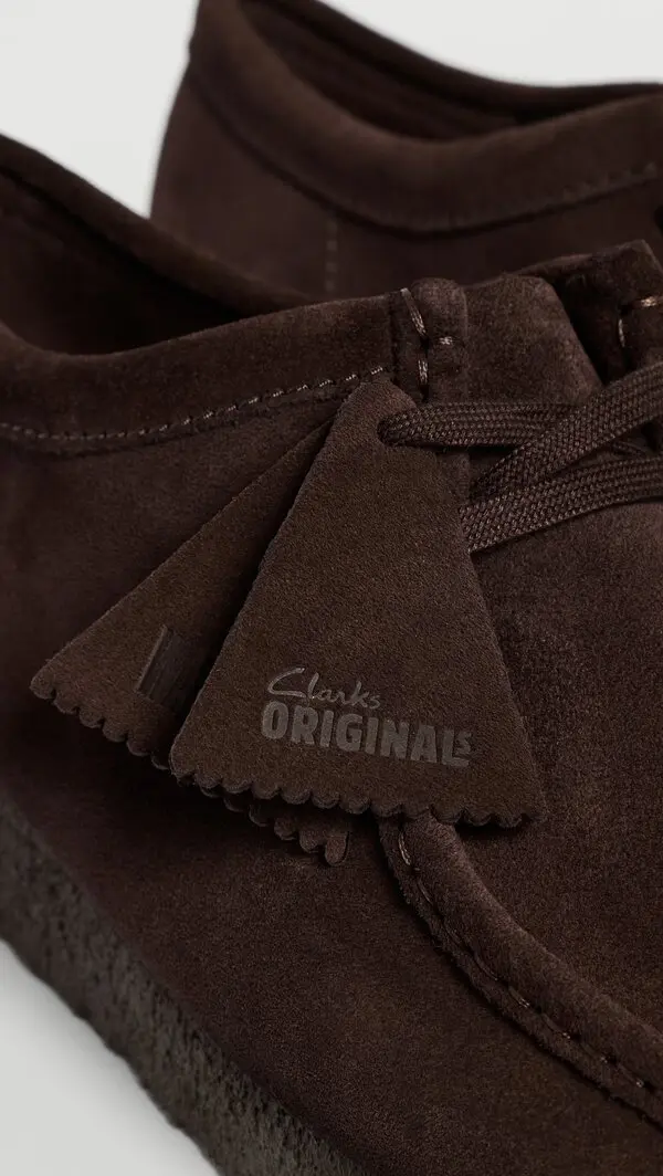 Clarks Suede Wallabee Shoes