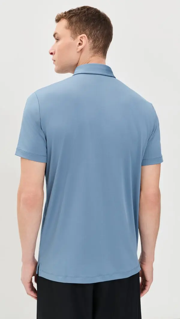 REDVANLY Alpine Polo - Blue Horizon