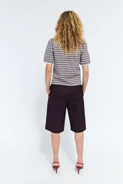 CRAS Vilena Mid Rise Knee Length Shorts