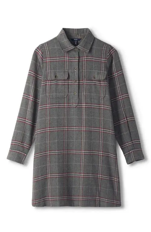 HATLEY Popover Flannel Dress
