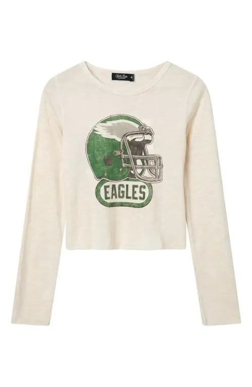 Junk Food Eagles Graphic Cropped Thermal T-shirt