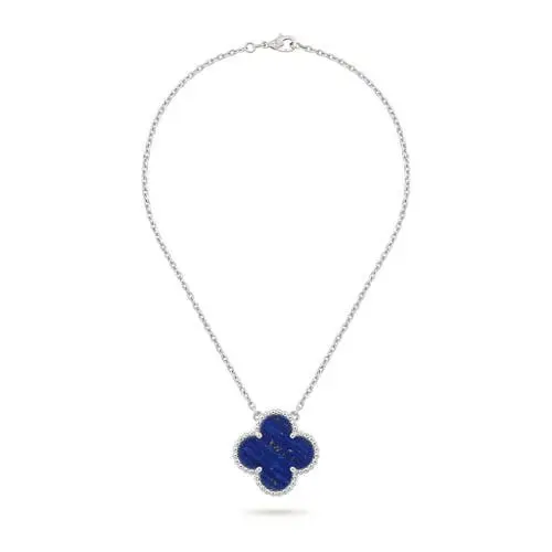 ZUVAN Clover Necklace - Lapis Lazuli