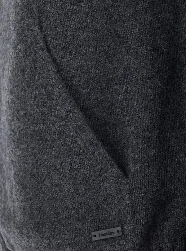 Max Mara Mxmprimo Grey Fabric Sweatshirt For