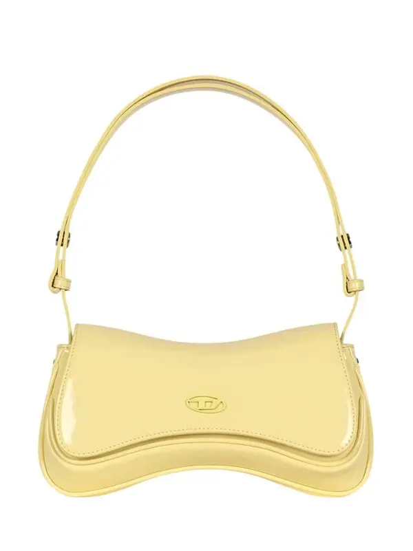 DIESEL® Play Shoulder Bag With Logo Plaque - Multicolor