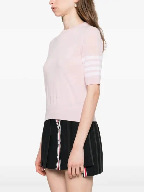 Thom Browne Tank Top With Striped Detail
