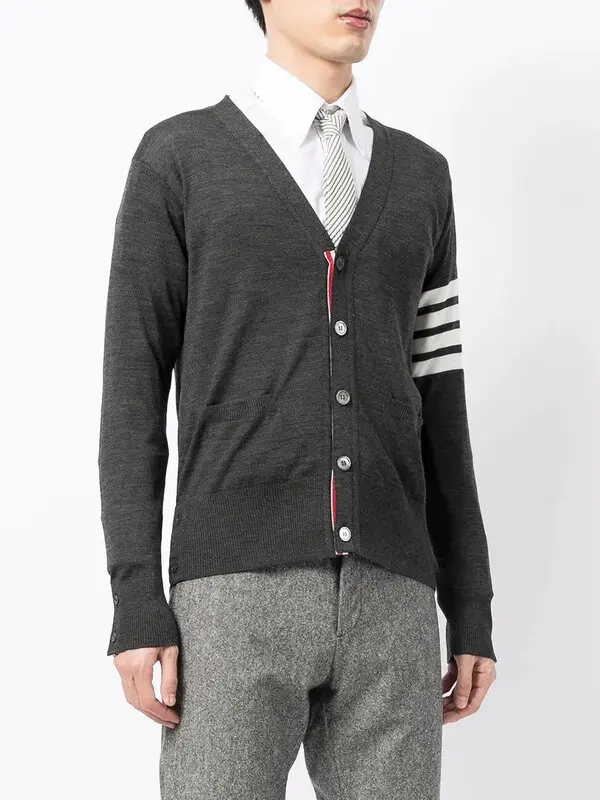 Thom Browne Striped Cardigan