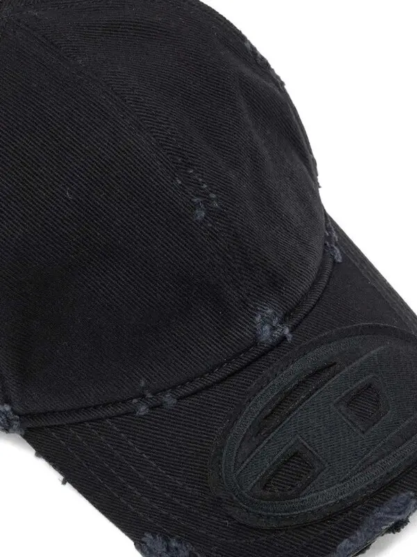DIESEL® Distressed-effect Cotton Twill Hat