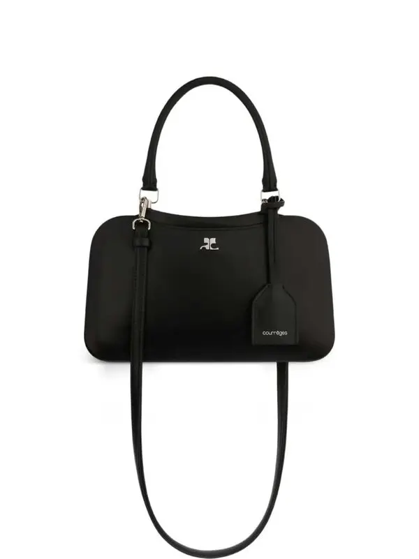 COURREGES Shadow Small Handbag - Black