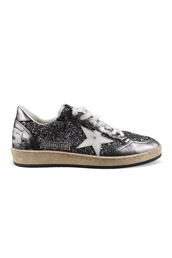 GOLDEN GOOSE Ball-star Sneakers - Silver