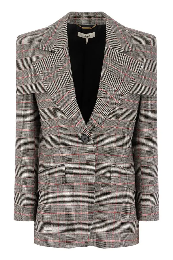 Chloé Clothing Blazers & Gilets - Black
