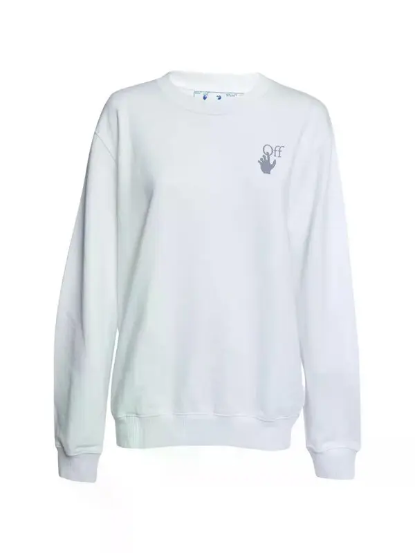 Off-White Chine Arrows Sweatshirt - White
