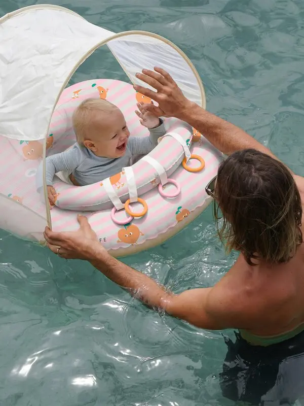 SUNNYLIFE Poppy The Peach Interactive Baby Float