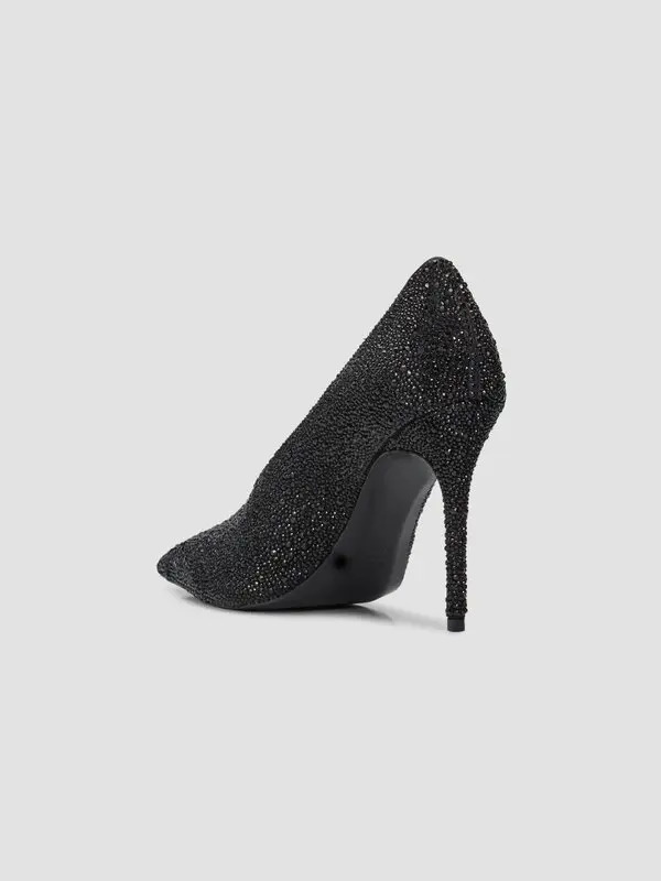 Schutz Claudia Glam 100mm Embellished Pumps